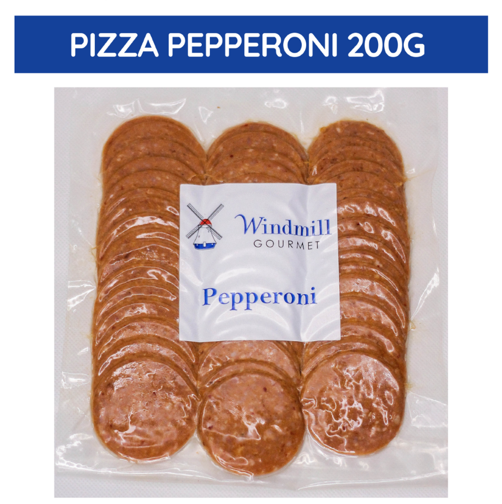 Pizza Pepperoni 200g – Windmill Gourmet Central Hub