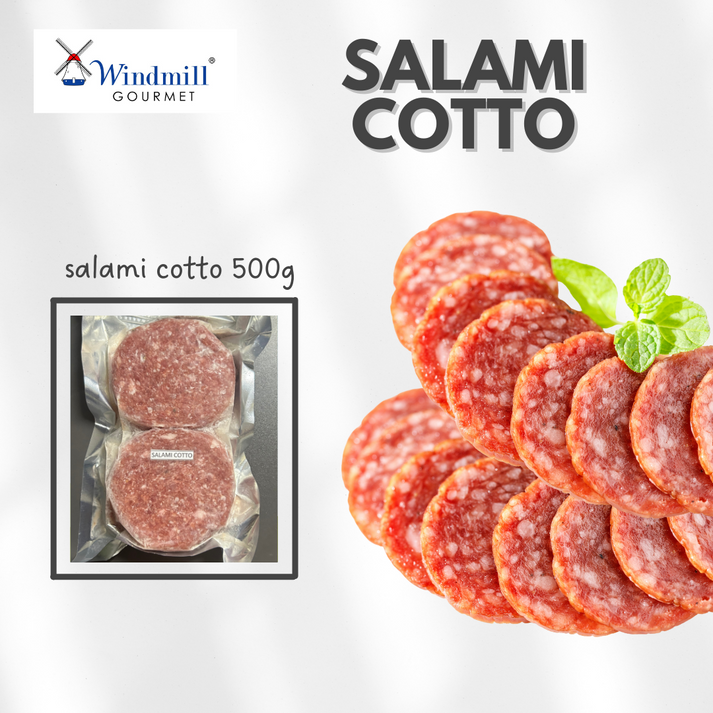 Salami Cotto 500g – Windmill Gourmet Central Hub