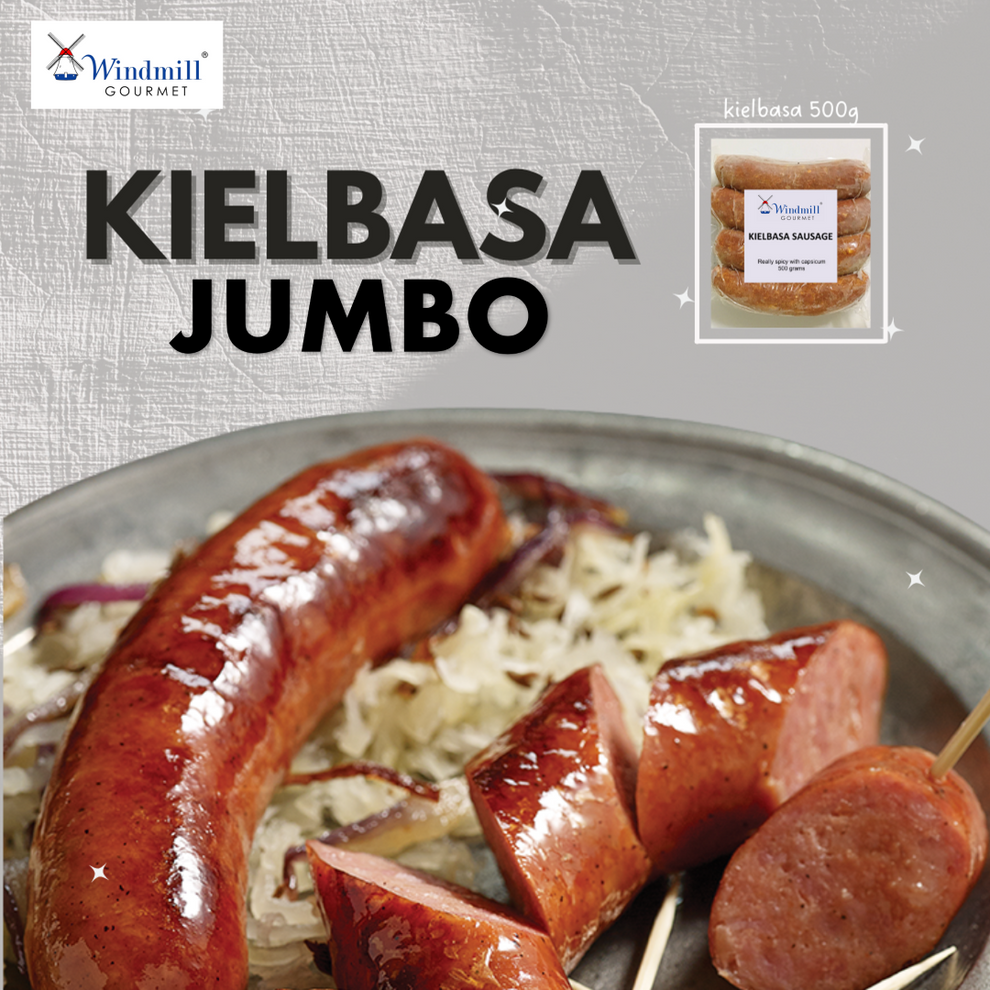 Kielbasa Jumbo Sausage 500g – Windmill Gourmet Central Hub