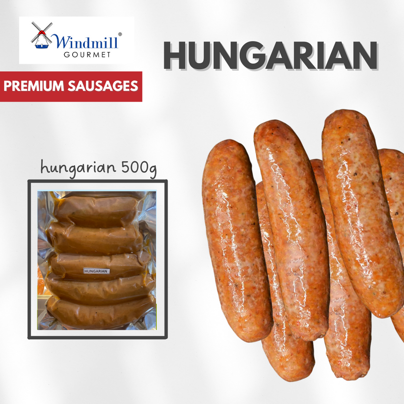 Hungarian Sausage 500g – Windmill Gourmet Central Hub
